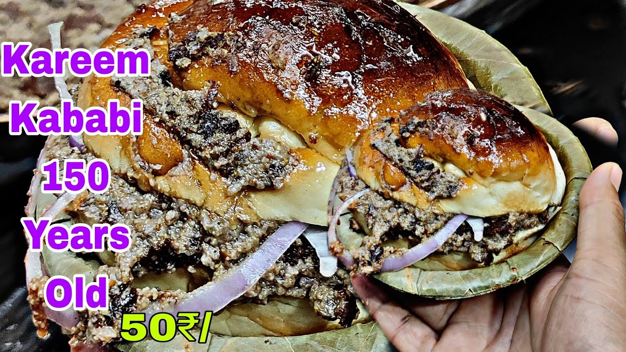 150 Years Old Kareem Kababi ka Famous Bun Kabab🤤🤤 | Galawati Kababs Bun ...