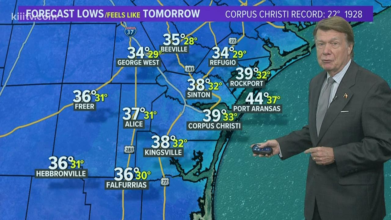 Bill Vessey's Forecast for South Texas - 3News at 5 - Friday, January 1 ...