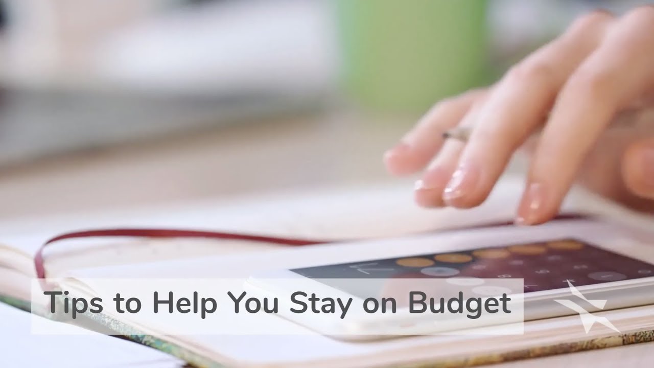 Tips to Help You Stay on Budget - YouTube