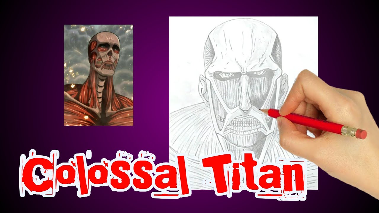 Como desenhar Titan Colossal fácil. Cómo dibujar Titán Colosal fácil ...