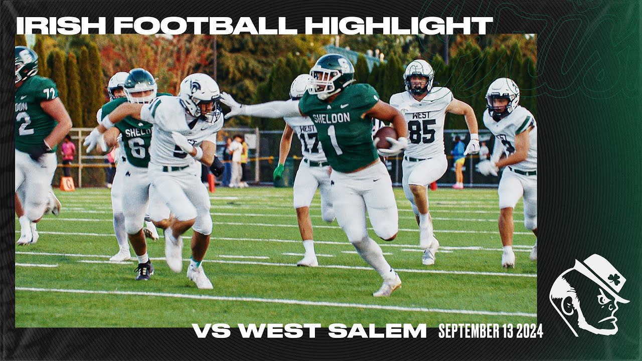 SHELDON FOOTBALL HIGHLIGHT vs WEST SALEM - YouTube