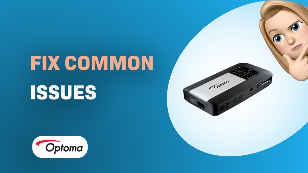 How to Fix Common Issues with Your Optoma Pico PK120 Projector - YouTube