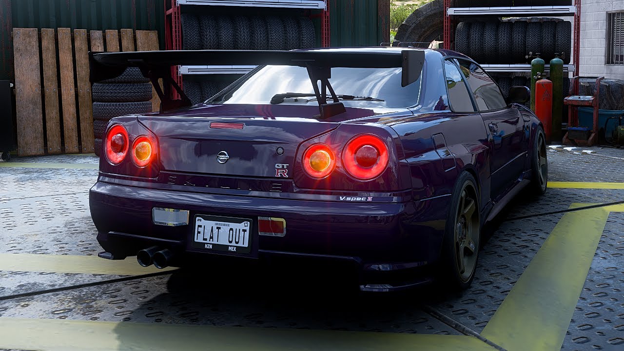 1500HP Nissan Skyline R34 GTR Flat out - Free roam Gameplay | Forza ...
