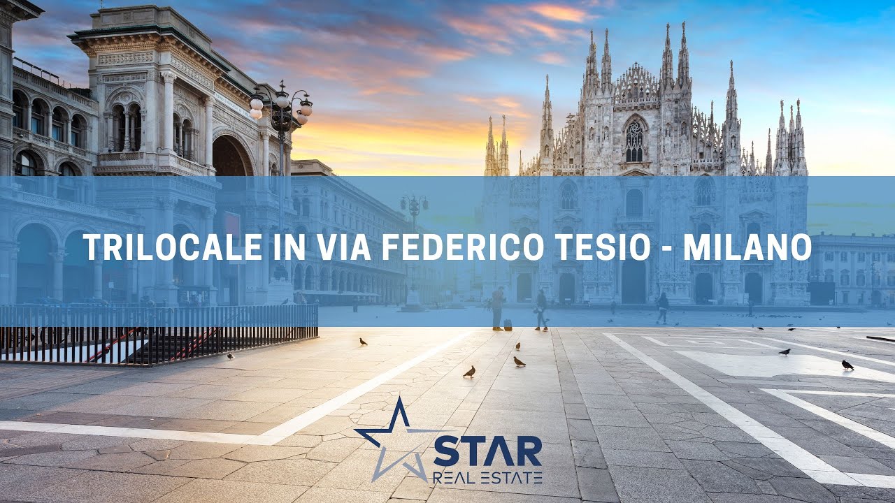 Trilocale in Via Federico Tesio Milano - Milano - YouTube