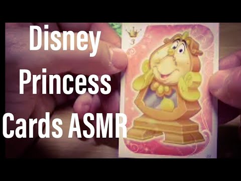 Disney Princess trading cards | ASMR - YouTube