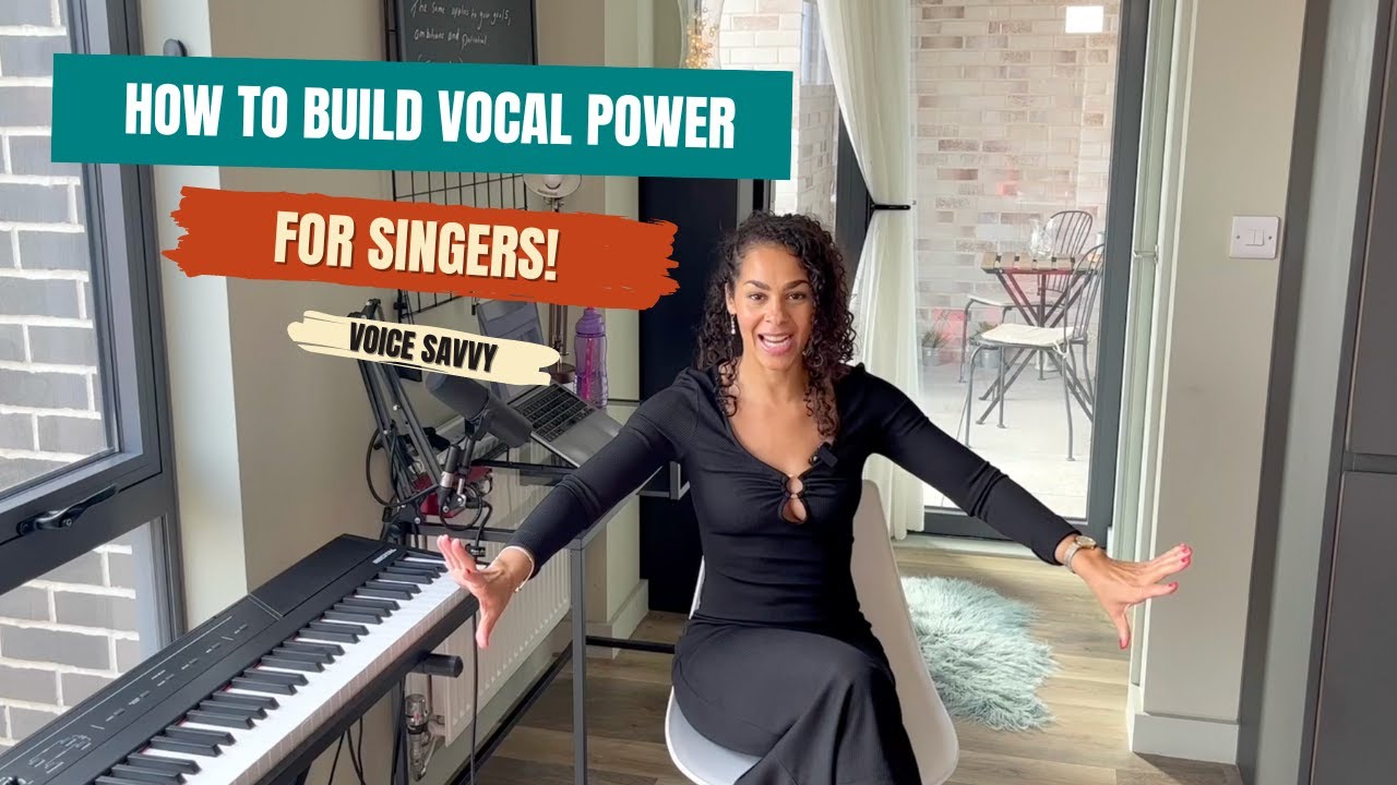 How To Build Vocal Power For Singers w/ Vocal Coach - YouTube