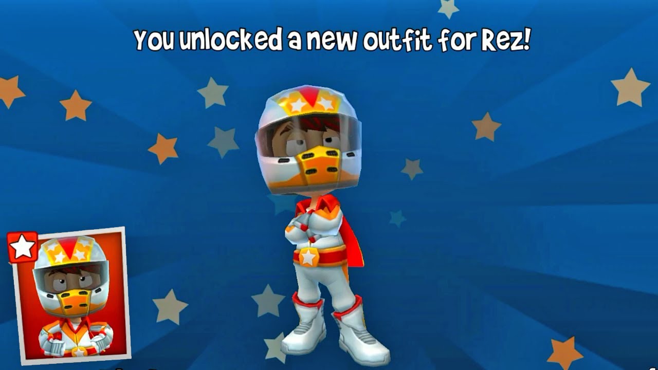 Increzible Rez Unlocked | New Update | New Rez Outfit | BB racing 2 ...