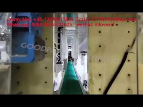 N fold hand towel tissue full automatic production line - YouTube