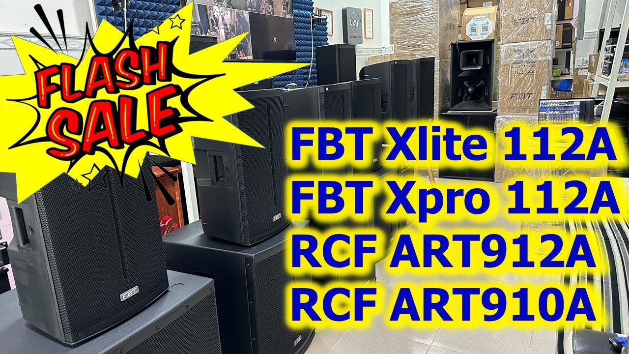 FBT/RCF Sale giá TỐT - YouTube