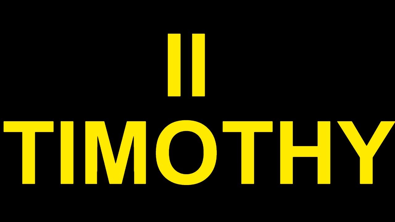 KJV_English Audio Bible_II Timothy,New Testament - YouTube
