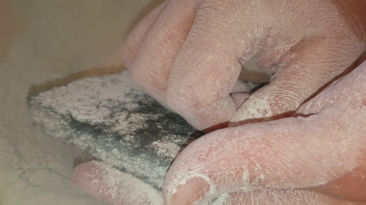 Asmr Requested! Dry Powder Play - YouTube