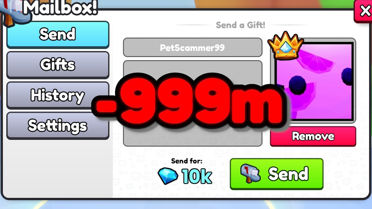 I Lost 10,000,000 Gems In Pet Simulator 99... - YouTube