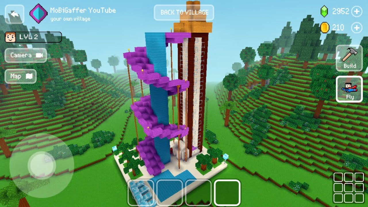 Block Craft 3D: Crafting Game #3136 | Water Tower - YouTube