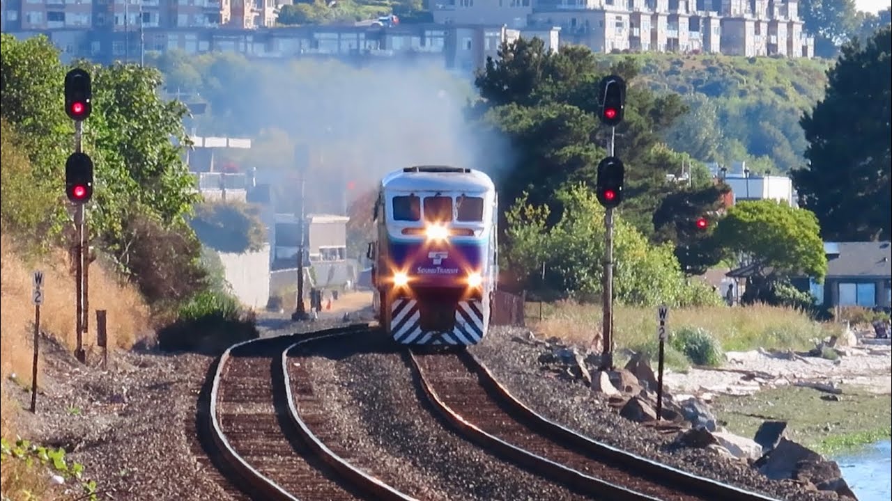 Sounder Train Compilation (2020 - 2025) - YouTube
