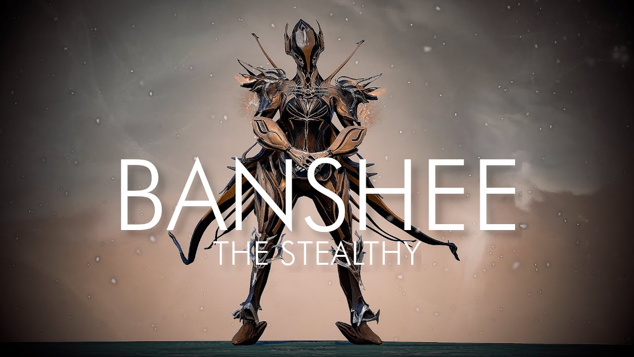 Banshee - The Stealthy || Warframe Banshee Fashion - YouTube