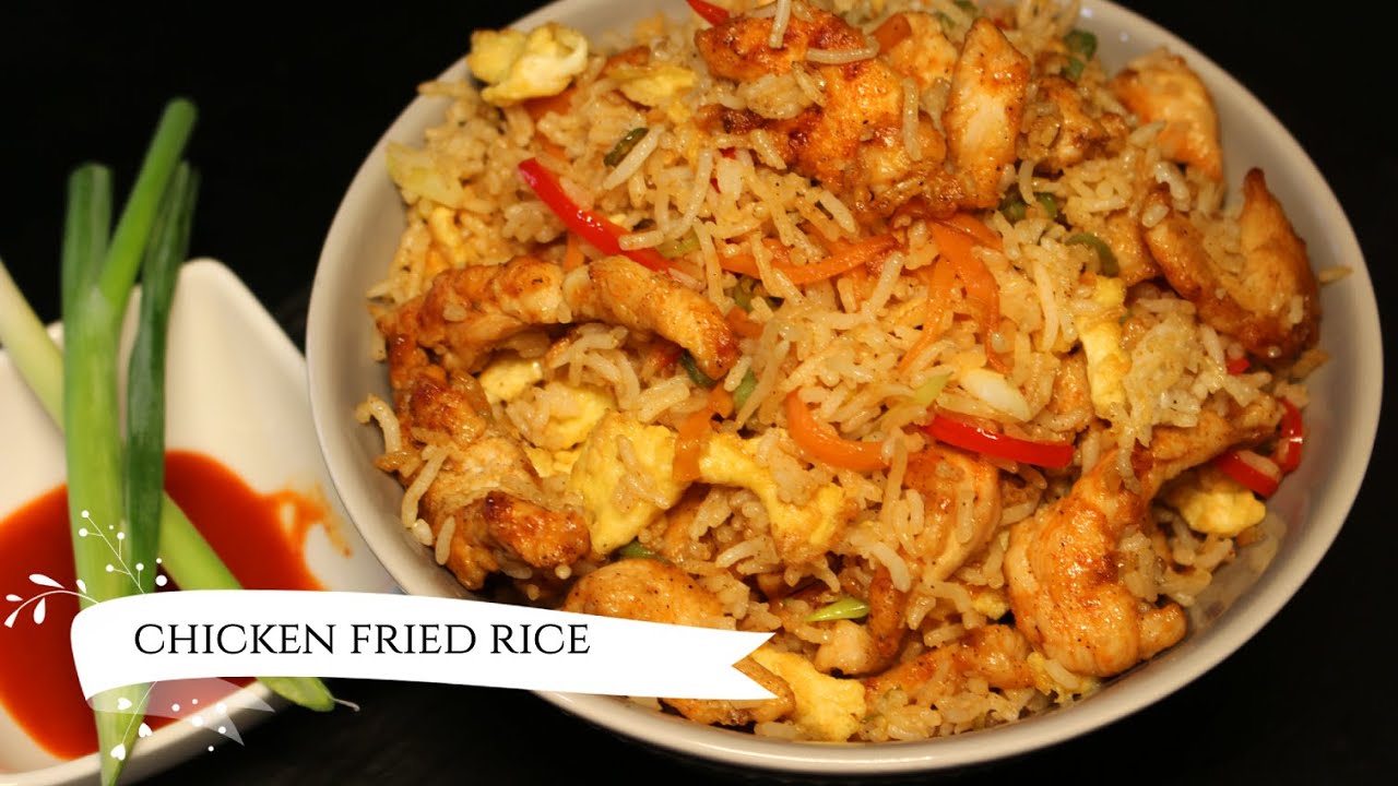 Chicken Fried Rice | [4K] | Easy & Simple | Restaurant Style | Cooking ...