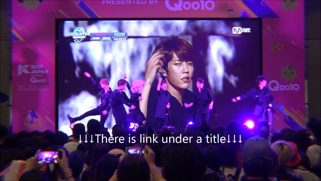 PINITI「인피니트INFINITE 태풍The Eye」 M COUNTDOWN COVER SHOW THE NEW WAVE 2017 ...