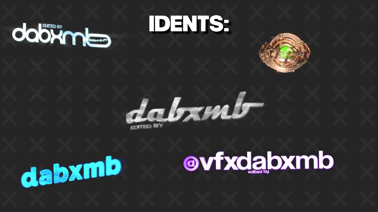 MY BEST IDENTS:😍 Need a Free editor? - YouTube