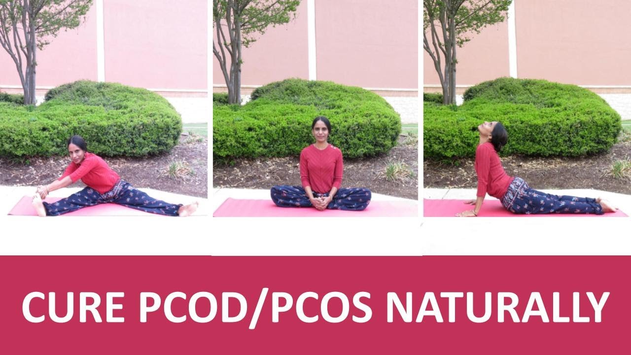 Cure PCOD Naturally || 10 Easy Yoga Asanas For PCOS || Yoga For PCOD ...