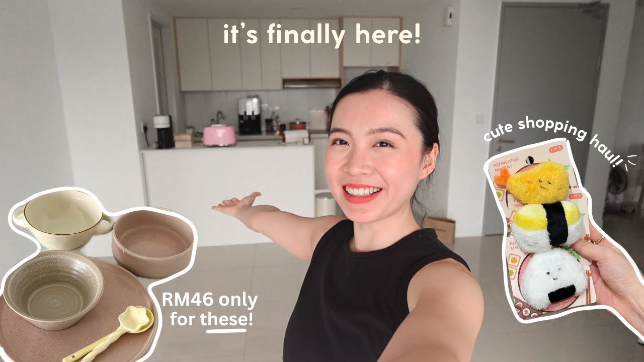 🏡 how long am I staying here for + RM13 tableware?! - YouTube