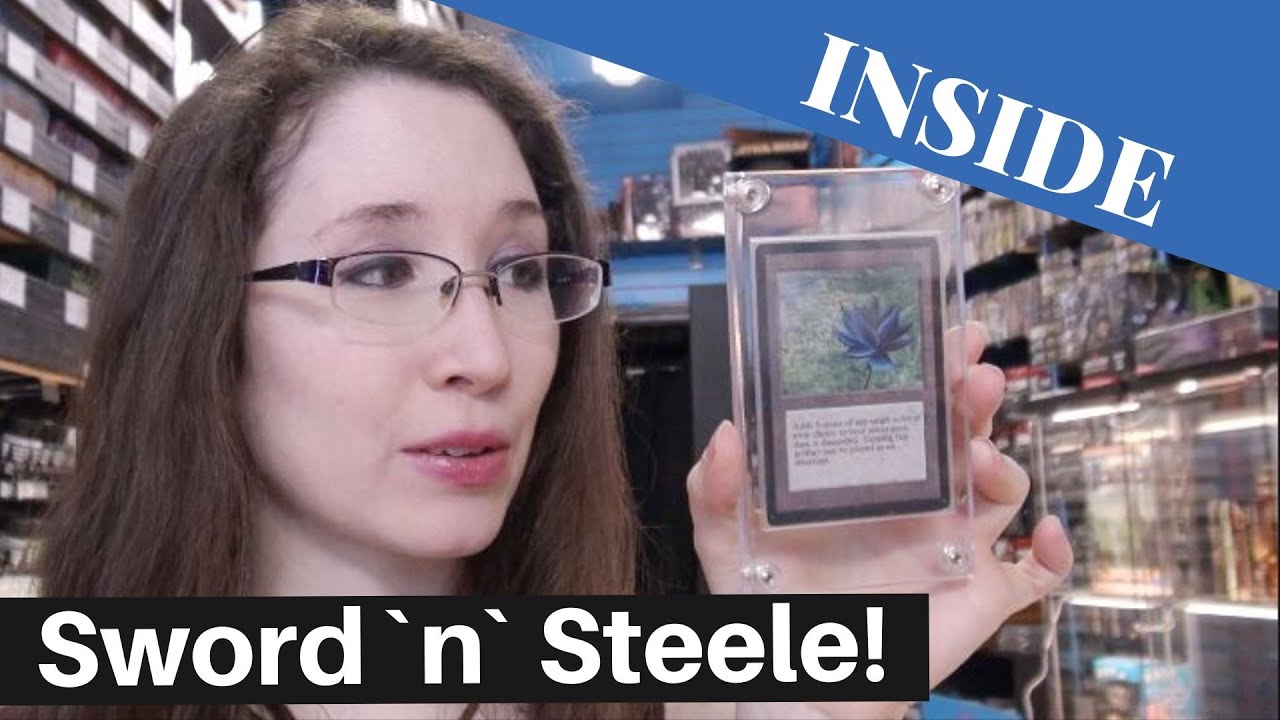 Shop with Me! Virtual Tour of Sword `n` Steele Local Games Store - YouTube