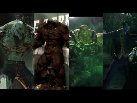 Batman Arkham Series - All Final Bosses (2009-2015) - YouTube