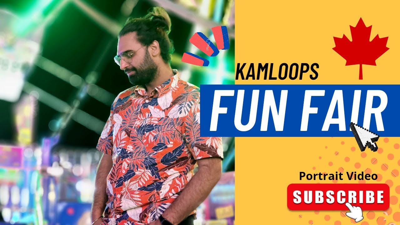 Kamloops fun fair carnival, BC, Canada, West coast amusements - YouTube