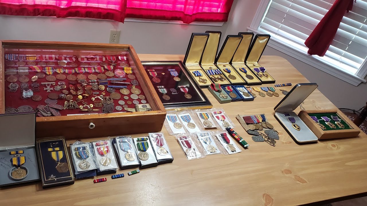 My Military Medal Collection 2022! - YouTube