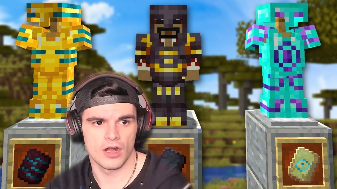 Foolish Reacts To Minecraft's New Armor - YouTube