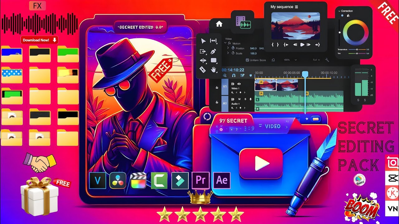 Unlock My Secret Editing Tools, Files & Folders for FREE: The Ultimate ...