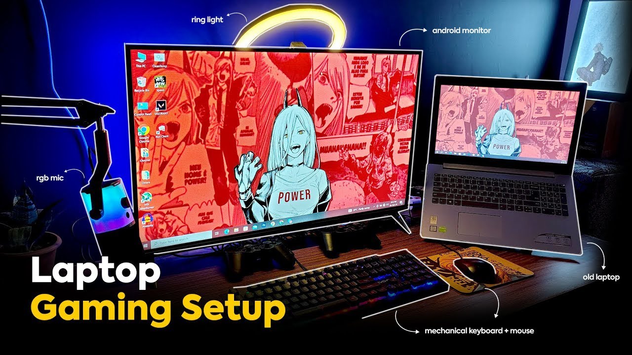 Building The DREAM Laptop Gaming Setup 👾💻 - YouTube