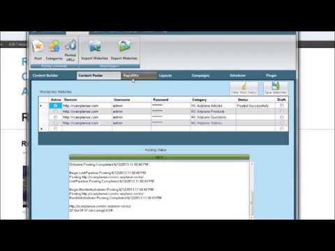 Wordpress Auto Content Poster Software - Rapid Content Wizard Review ...