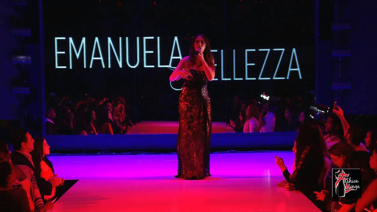 Emanuela Bellezza performs for Fashion Minga Fall 2013 during LA ...