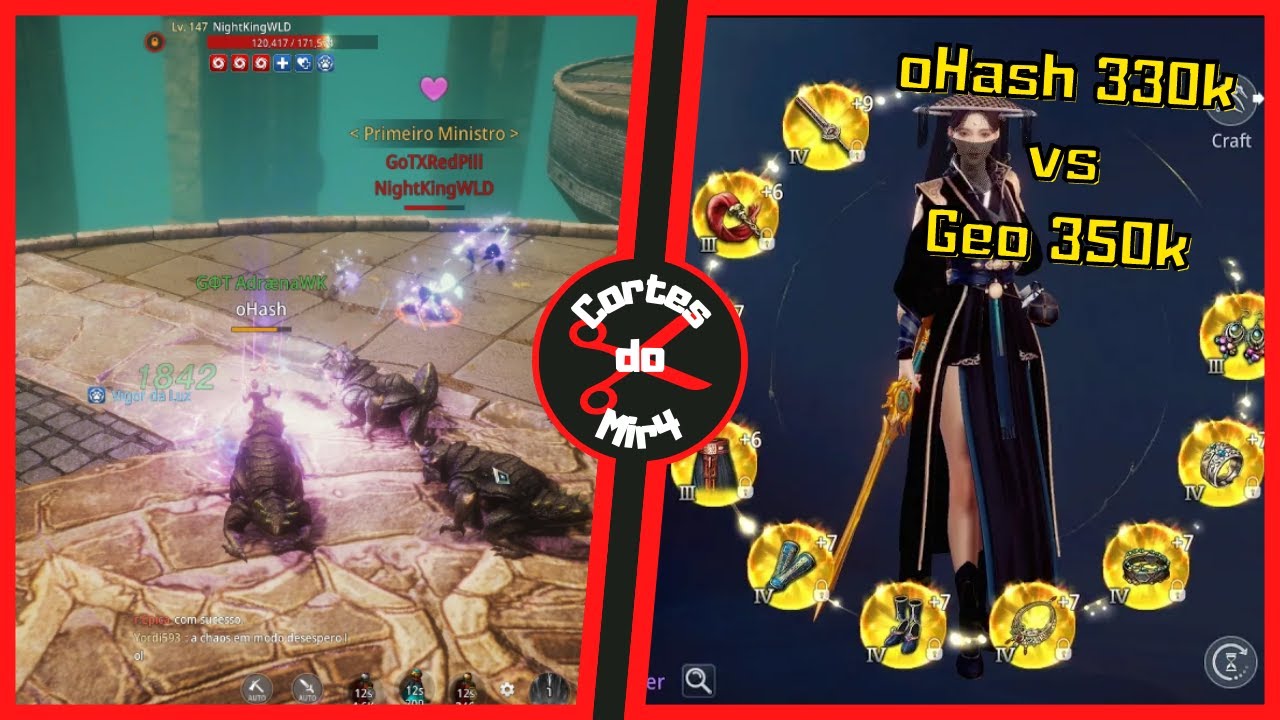 Arbalist 330k "oHash" vs Taoist 350k "NightKingWLD" | Mir4 - YouTube