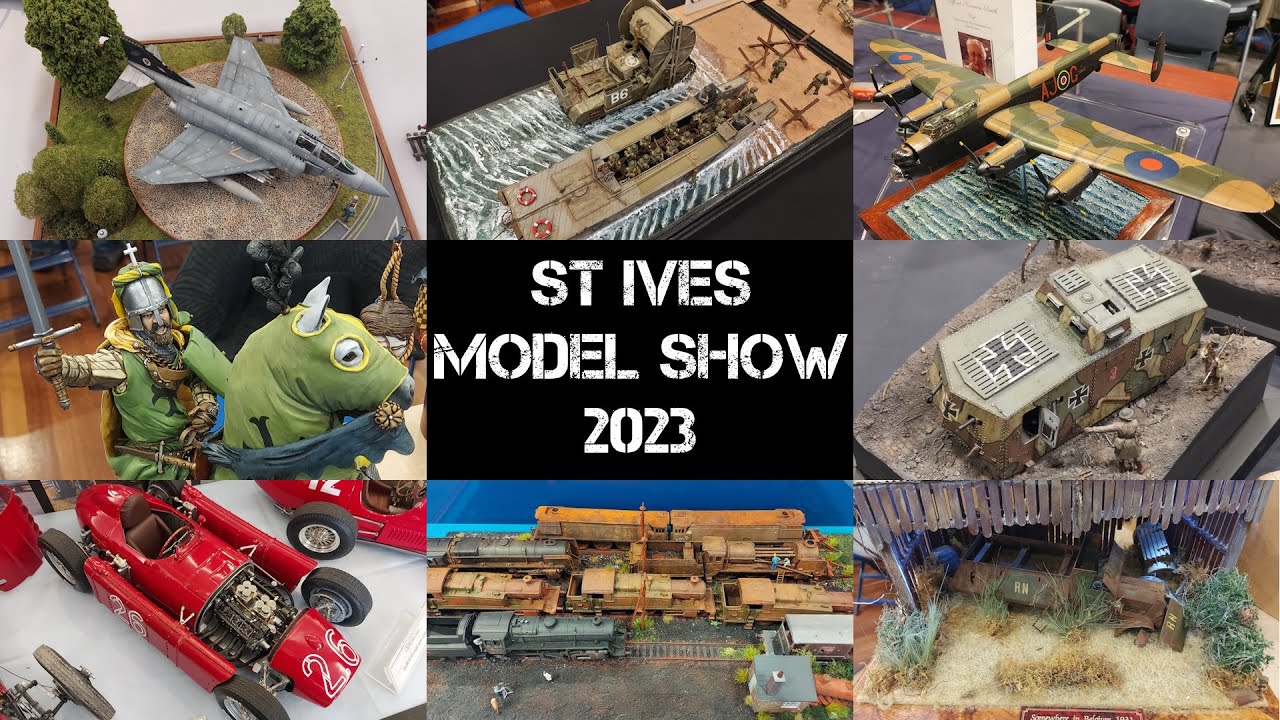 IPMS Brampton - St Ives Model Show 2023 - YouTube