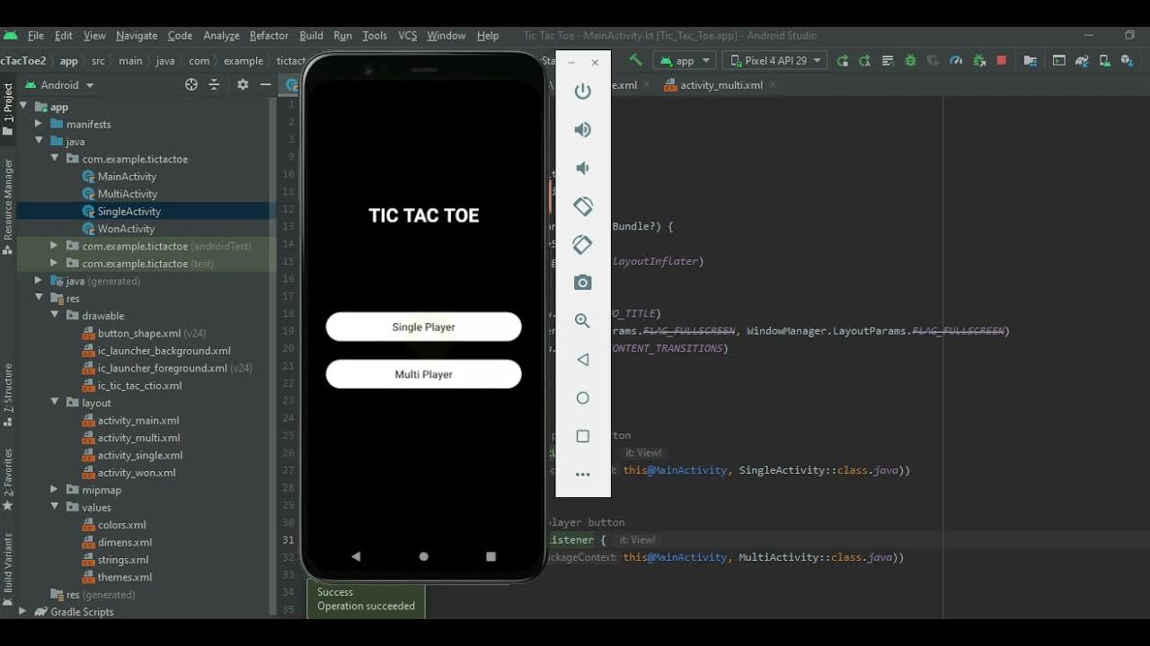 play X/O Game TIC-TAC-TOE - YouTube