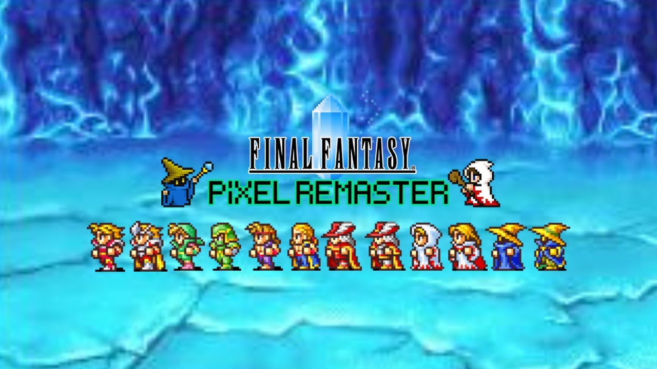 Final Fantasy 1 Pixel Remaster Walkthrough Chapter 13 Ice Cavern ...