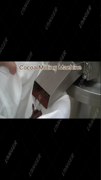 Cocoa Mill Grinder|Cocoa Powder Processing Line - YouTube