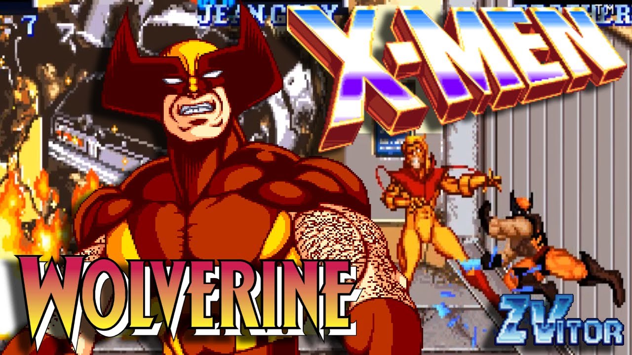 X-Men: The Arcade Game Remake OPENBOR Playthrough w/Wolverine (4K/60fps ...