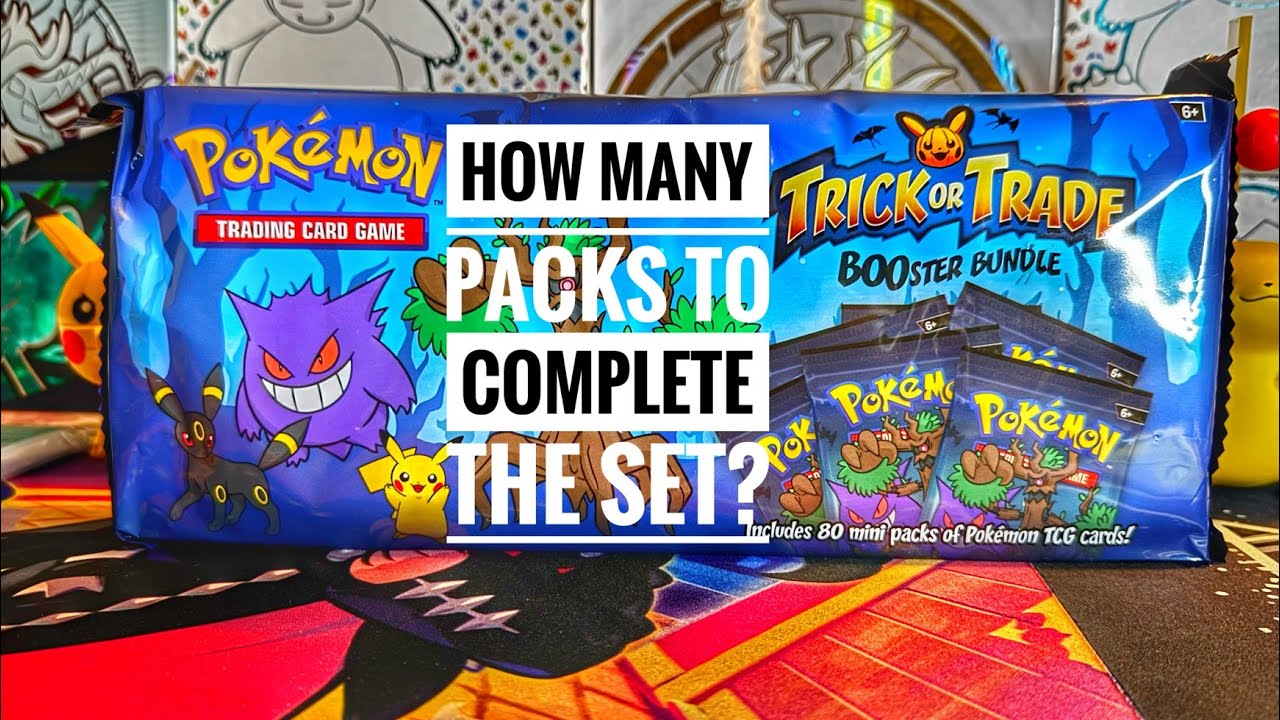 Opening Up Pokémon’s New Trick or Trade Packs - YouTube