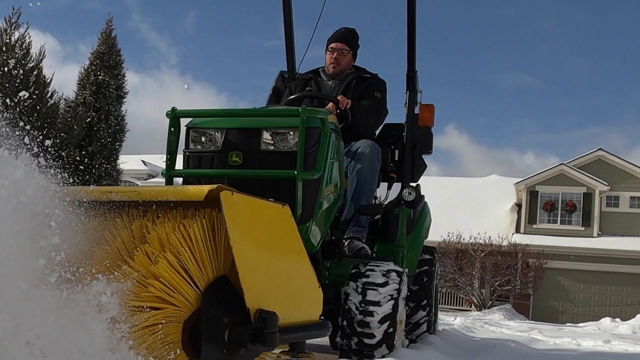 Another Snow Attachment You'll Want! - John Deere 1025R - YouTube