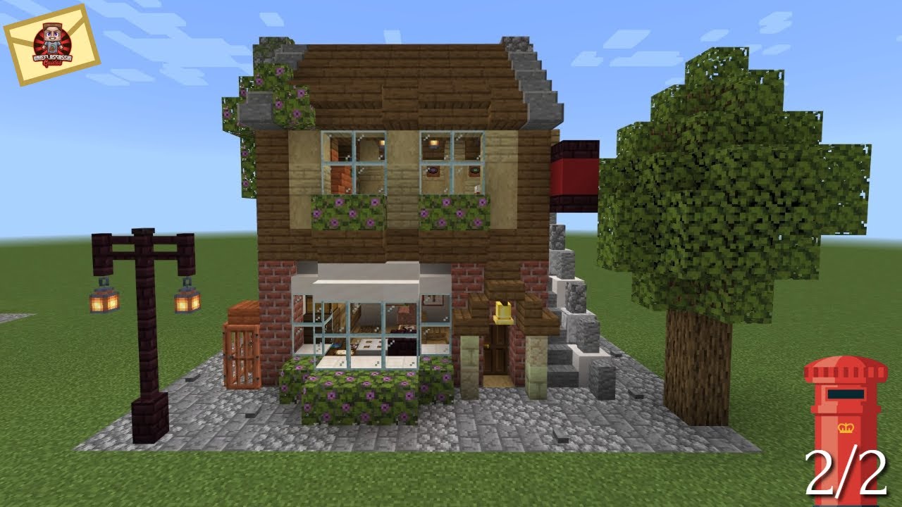 How to build a Village Post Office in Minecraft!! 2/2 - YouTube