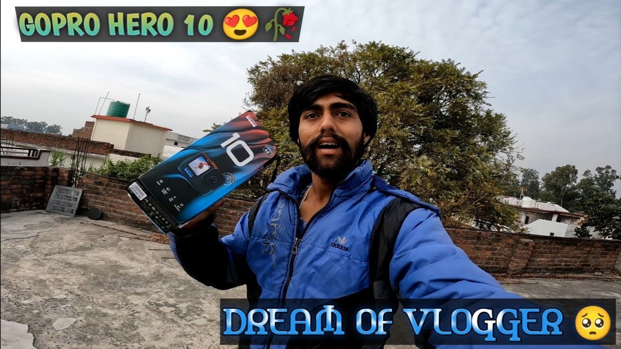 🎥GOPRO HERO 10 BLACK UNBOXING AND REVIEW ||DREAM OF VLOGGER ||Vlog 28 ...