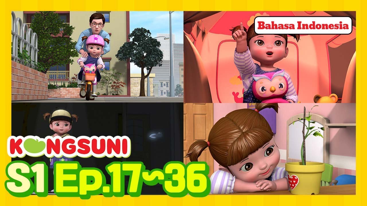 Kongsuni dan teman-temannya S1 Ep17~36ㅣKompilasi 1+ Jam KartunㅣKonsuni ...