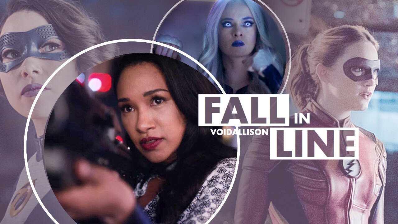 Fall in Line [flash females] - YouTube