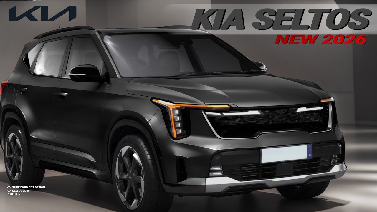 NEW 2026 KIA SELTOS REVEALED? REDESIGN | Digimods DESIGN | - YouTube