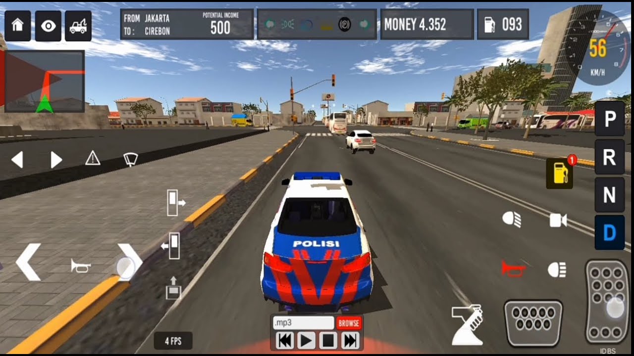 IDBS Police Indonesia - Car Racing Simulator Android Gameplay - YouTube