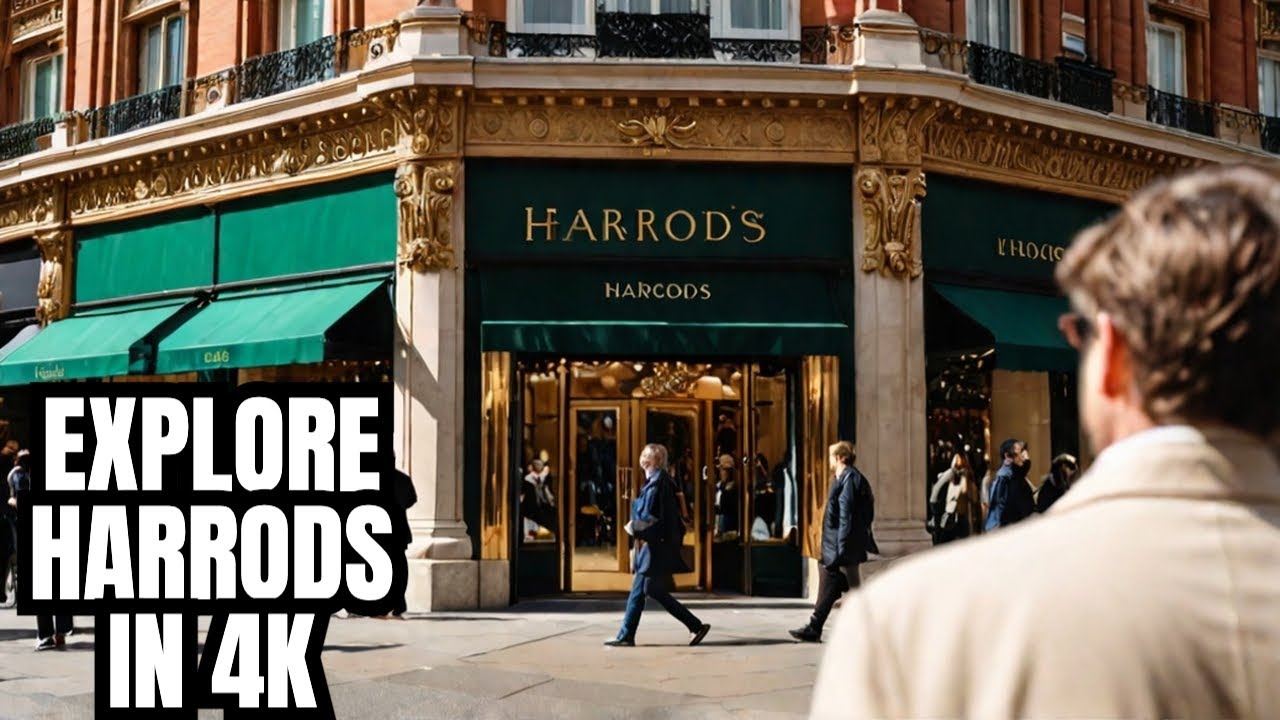 HARRODS LONDON WALKING TOUR 4K | MOST EXPENSIVE MALL UK P5 - YouTube