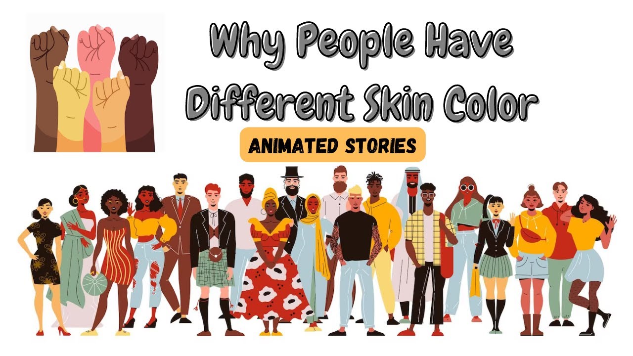 Why People have Different Skin Color - Educational Stories for Kids ...