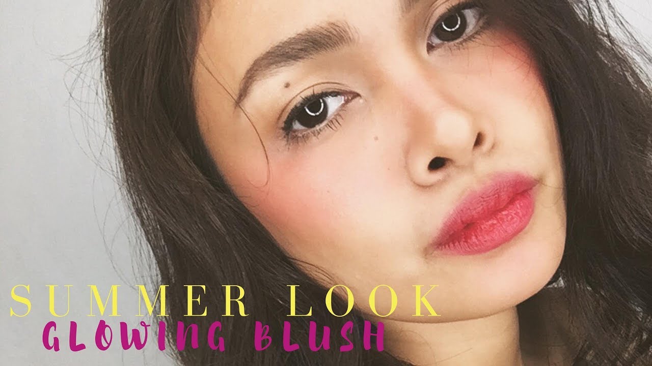SUMMER MAKEUP LOOK | Colourette Cosmetics Coloursnap | Blushing Makeup ...